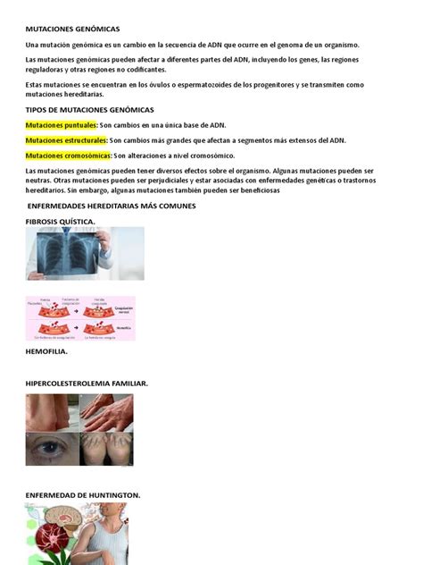 Mutaciones Genómicas Pdf