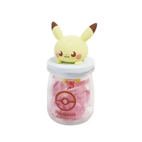 Pokemon Center Pikachu Candy With Glass Little Orange