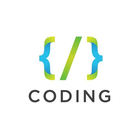 Coding Logo Design Template 4908595 Vector Art At Vecteezy Coding Logo Design Template 4908595 Vector Art At Vecteezy