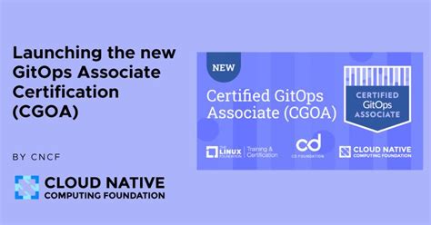Daniel Oh On Linkedin Launching The New Gitops Associate Certification Cgoa