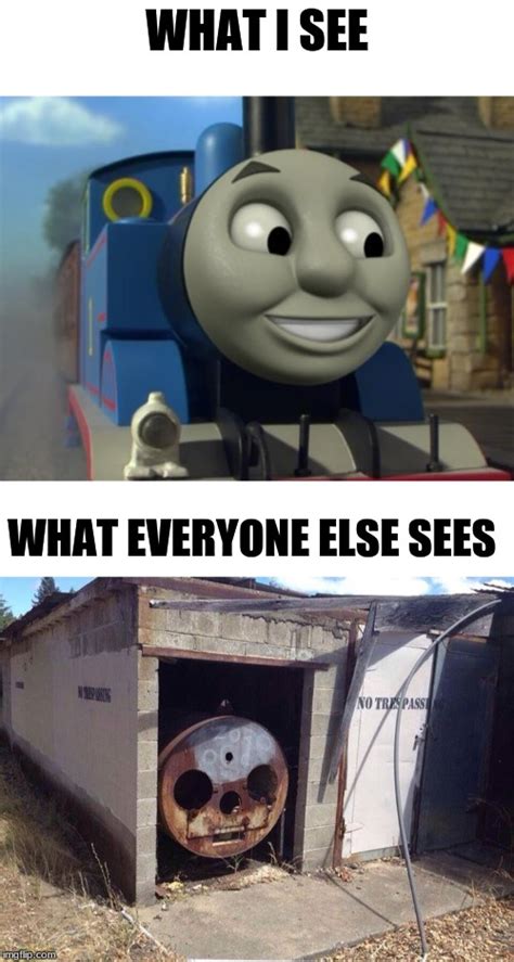Thomas The Tank Engine Meme Drawing