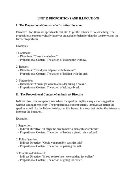 unit 25 propositions and illocutions pdf