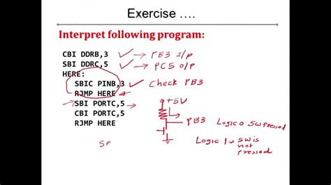 Avr Microcontroller Assembly Language Programming 16 3 2021 Youtube
