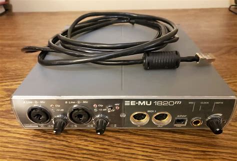 Creative E Mu 1820m Digital Audio System Interface For Pc Reverb