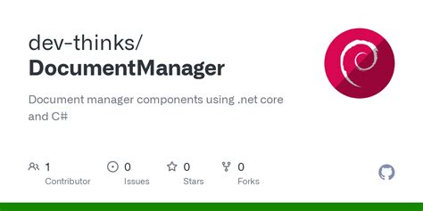 Github Dev Thinksdocumentmanager Document Manager Components Using