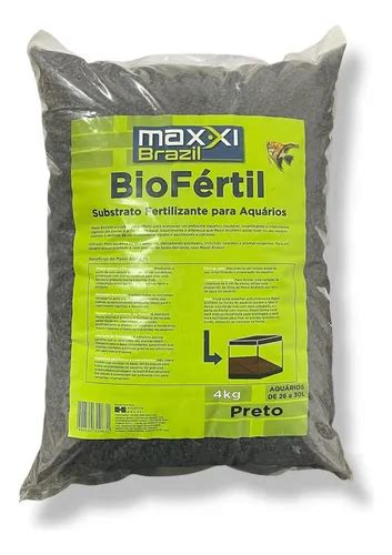 Maxxi Substrato Biofertil Fértil Para Aquários Plantados 4kg Parcelamento Sem Juros