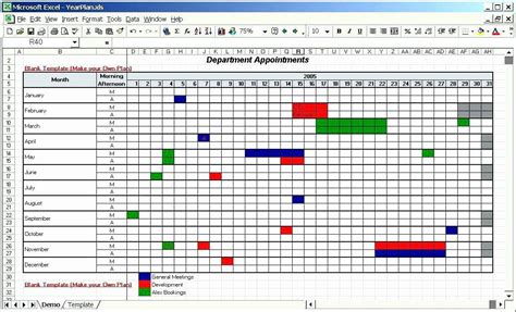 Monthly Work Plan Template Excel Simple Template Design