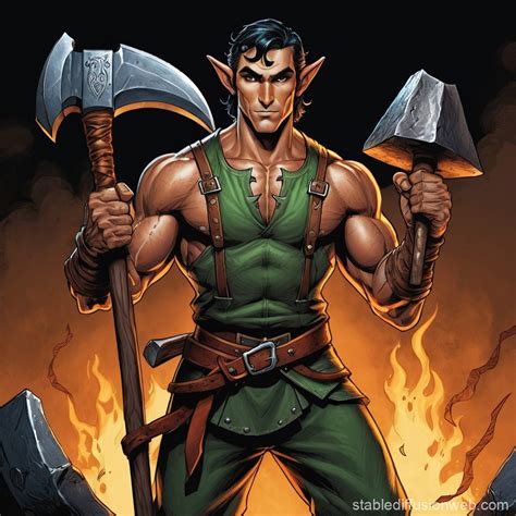 Male Elven Blacksmith Chelsea Smith 🪲 Started Playing Elden Ring