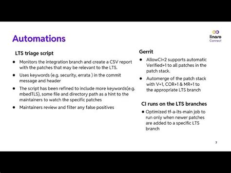 Free Video Evolution Of The Trusted Firmware A Tf A Long Term Support Lts From Linaroorg