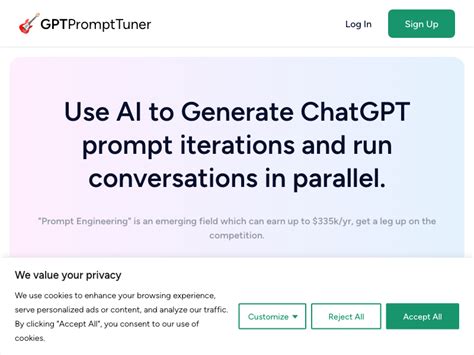 GPT Prompt Tuner The Best AI Tool Ever