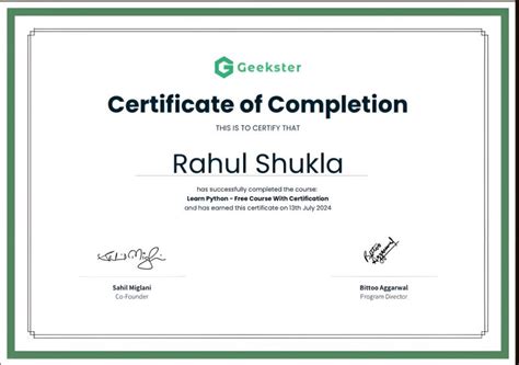 Rahul Shukla On Linkedin Python Geekster Programming