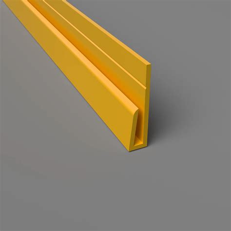 Pvc Cladding Edge Trim Yellow Cladding Warehouse