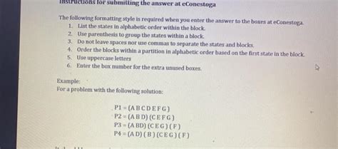 Solved Question 1 Use Partitioning State Minimization
