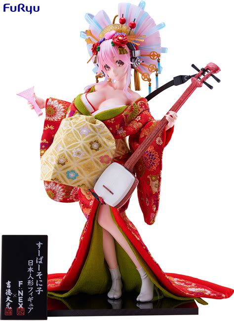 Super Sonico Japanese Doll Figure