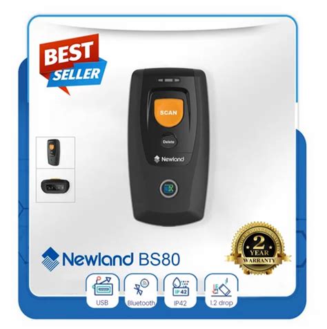 Pocketable And Wearable Newland Barcode Scanner Bs80 Bluetooth Wireless 2d Area Imager At