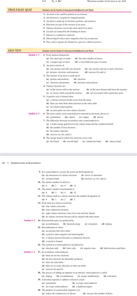 TRUE FALSE QUIZ An Atom Is The Smallest Particle In An Element An Elect