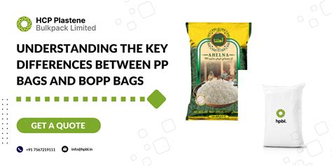 Understanding The Key Differences Between Pp Bags And Bopp Bags Hpbl