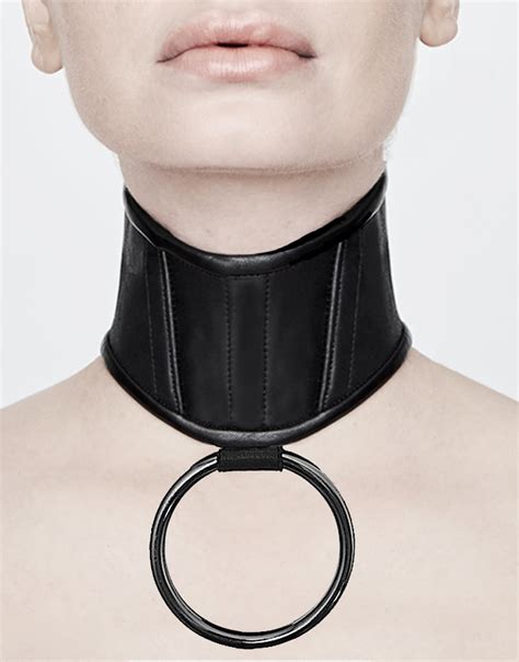 Canice Posture Collar Patent Leather Corsetorium