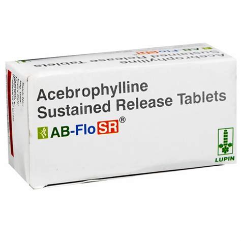 Acebrophylline Sustained Release Tablets Golden Era Med Impex At