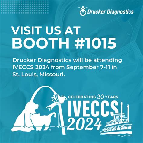 Were Excited To Announce That Drucker Diagnostics Will Be Attending The Iveccs 2024 Tradeshow