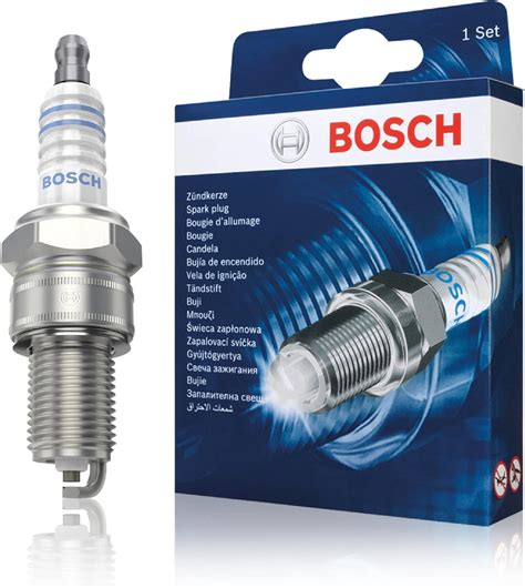 Amazon.com: Bosch WR7DC (+1) - Spark Plugs Nickel - Set of 4