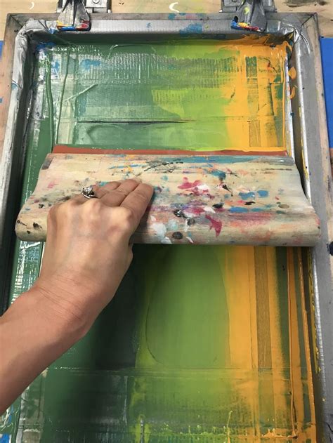 Screen Printing Process Screen Printing Screen Printing Process Prints