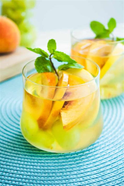 White Sangria The Mediterranean Dish