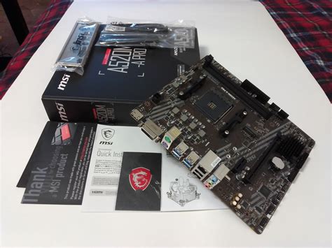 Материнская плата MSI A520M-A PRO (AM4, mATX) — купить по низкой цене в ...
