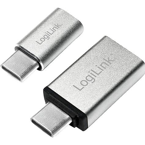 Logilink Usb C To Usb 3 0 Micro Usb Au0040