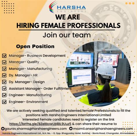 Ravi Shankar Swarnkar On Linkedin We Are Hiring Female Professionals