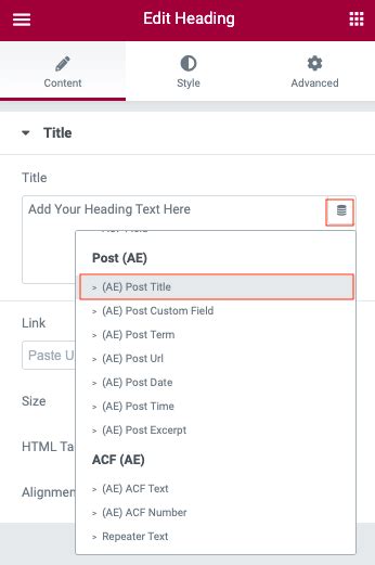 Methods To Add Dynamic Data In Anywhere Elementor Pro Anywhere Elementor Pro Documentation