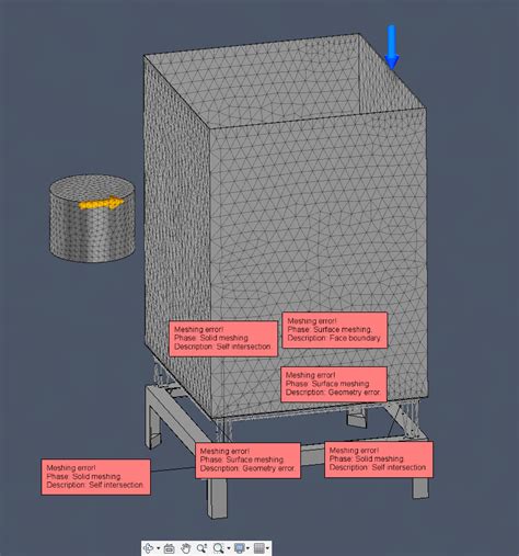 Fusion Simulation Problem With Meshing Autodesk Community