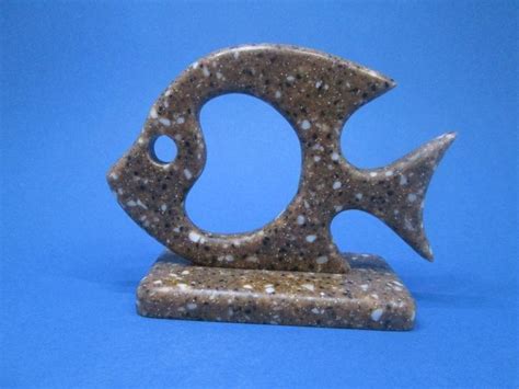 Фігурка статуетка риба штучний камінь — ціна 200 грн у каталозі Статуетки Купити товари для