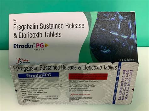 Pregabalin Etoricoxib 10 10 Tablets At ₹ 210 Stripe In Ahmedabad Id