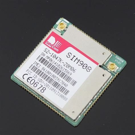 Simcom Sim908 Quad Band Gsmgprs Module