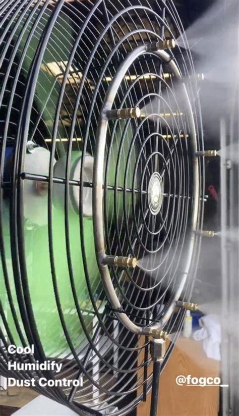 Ec20 Max Fog Snap Fan Fogco Environmental Systems