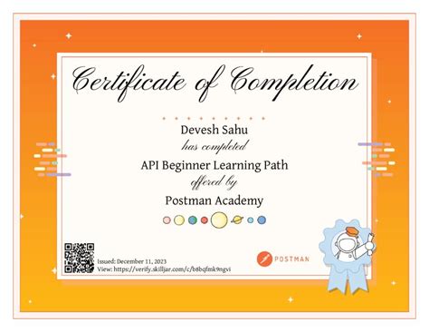 Devesh Sahu On Linkedin Apibeginner Postmancertified Continuouslearning Postman