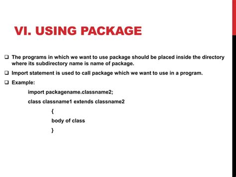 packages and interfaces ppt