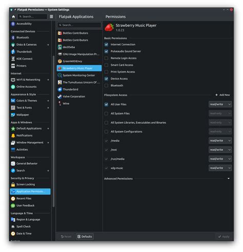 The Flatpak Of Strawberry Music Player Doesnt Show Cover Art Under The