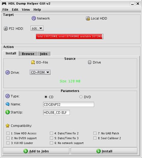 PS2 HDL Dump Helper GUI For Linux Windows By Simon PSX Place