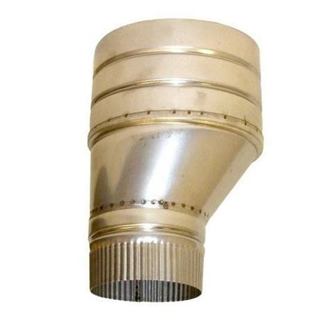 5 Inch Offset Flue Adaptor — Gr8 Fires