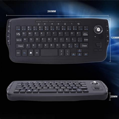 2 4g Mini Wireless Keyboard Multi Media Functional Grandado