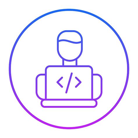 premium vector programmer vector illustration