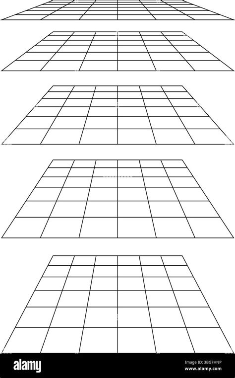 3d Wireframe Perspective Grid Room Template Design Vector Illustration Background Stock Vector 3d Wireframe Perspective Grid Room Template Design Vector Illustration Background Stock Vector