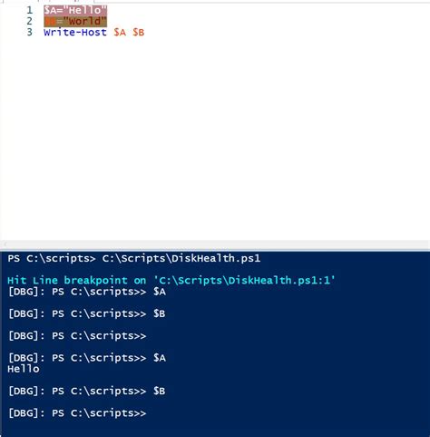 Debugging Scripts In Powershell Breakpoints And Stepping