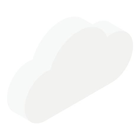 Cloud Data Server Icon Isometric Style Vector Art At Vecteezy