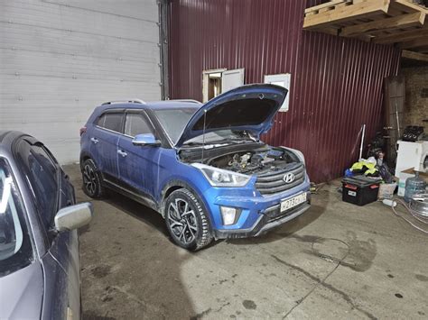 Подушка мотора — Hyundai Creta (1G), 2 л, 2018 года | визит на сервис ...