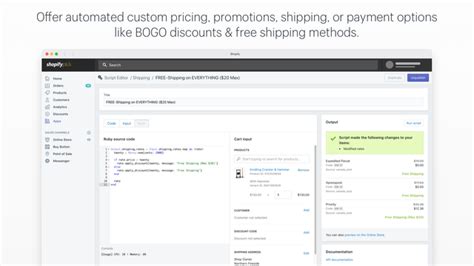 Script Editor Create Personalized Checkout Experiences And Powerful Promotion Shopify App Store