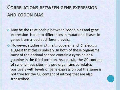 Codon Bias Pptx