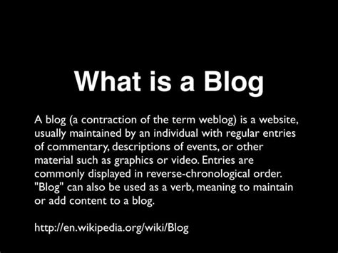 How To Set Up Your Own Blog Ppt